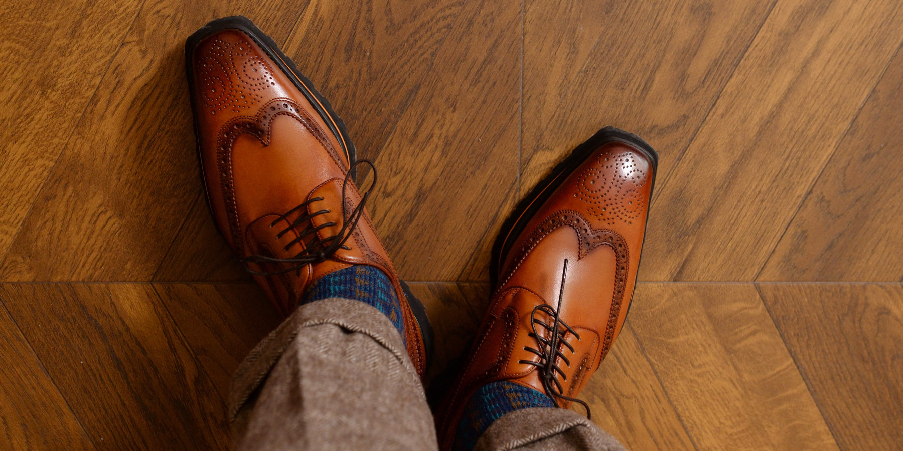Men's Patent Leather Wine Red Derby Shoes with Chunky Sole - Divinch