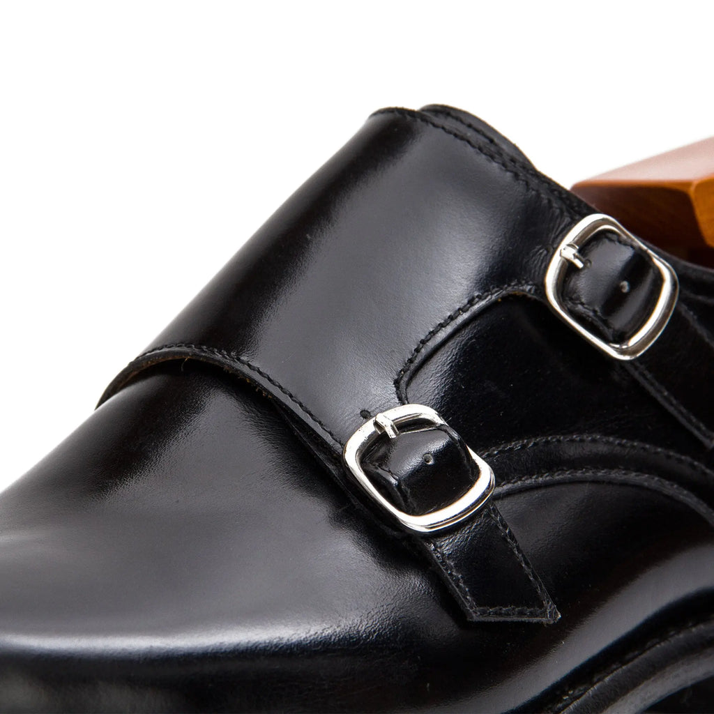 Goodyear Welt Double Monk Shoes - Divinch